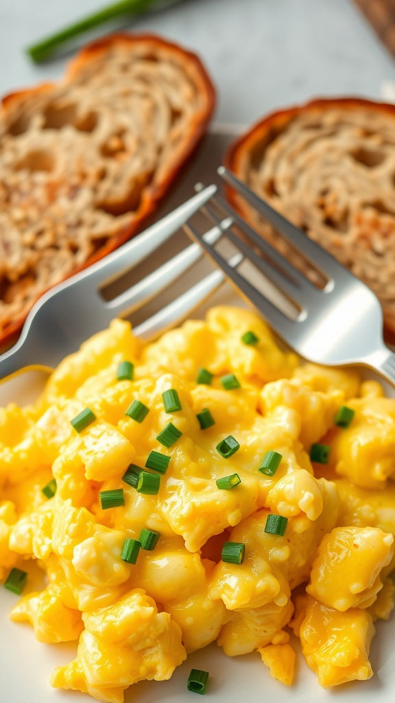 Classic and Fluffy Scrambled Eggs Recipe